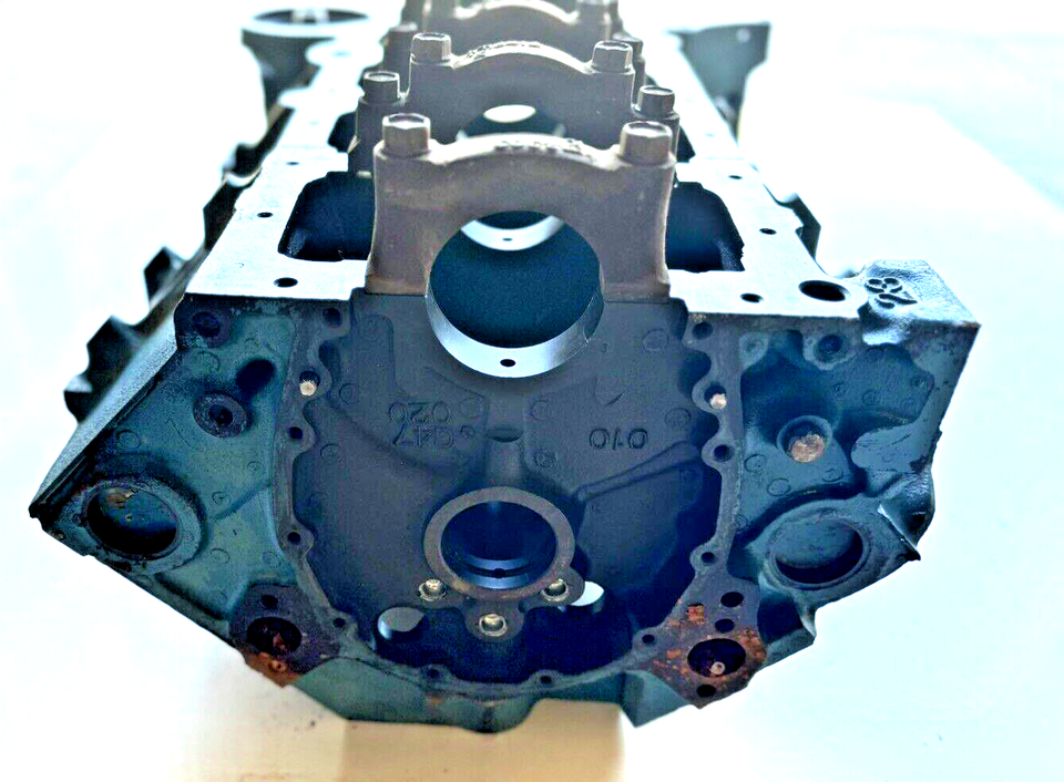 GM Small Block Chevy Engine Block 302 327 350 CI Date Code H38 OEM ...