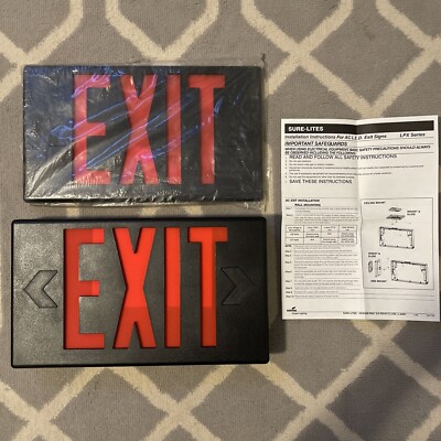 Exit Signs - Faceplate