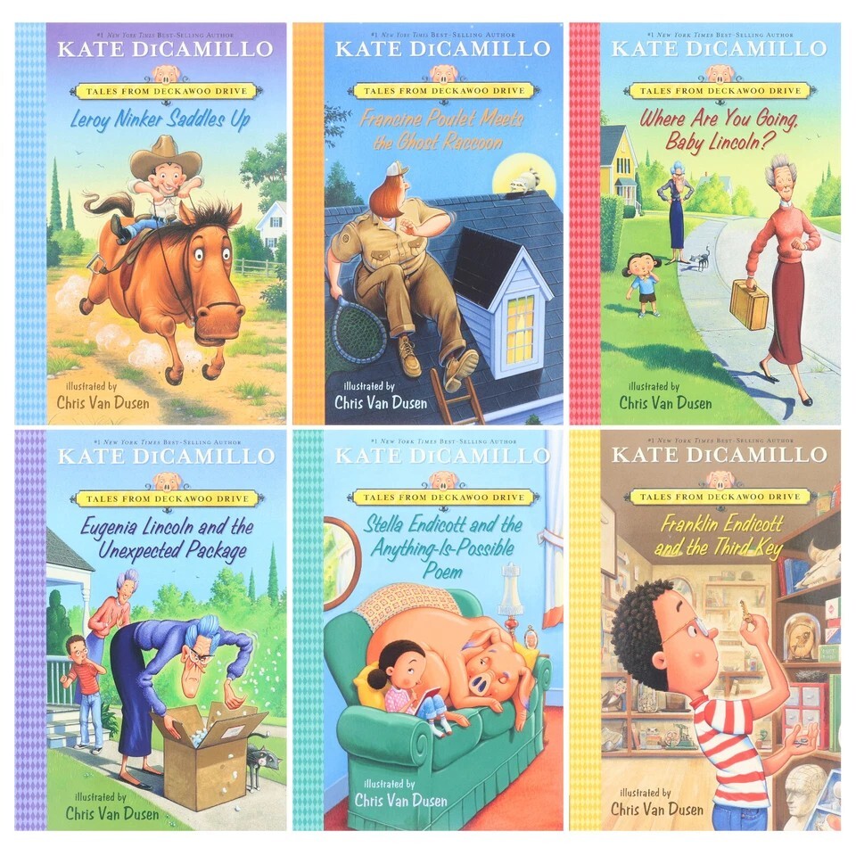 Tales from Deckawoo Drive Series 6 Books Set - Ages 6-9 - By Kate ...