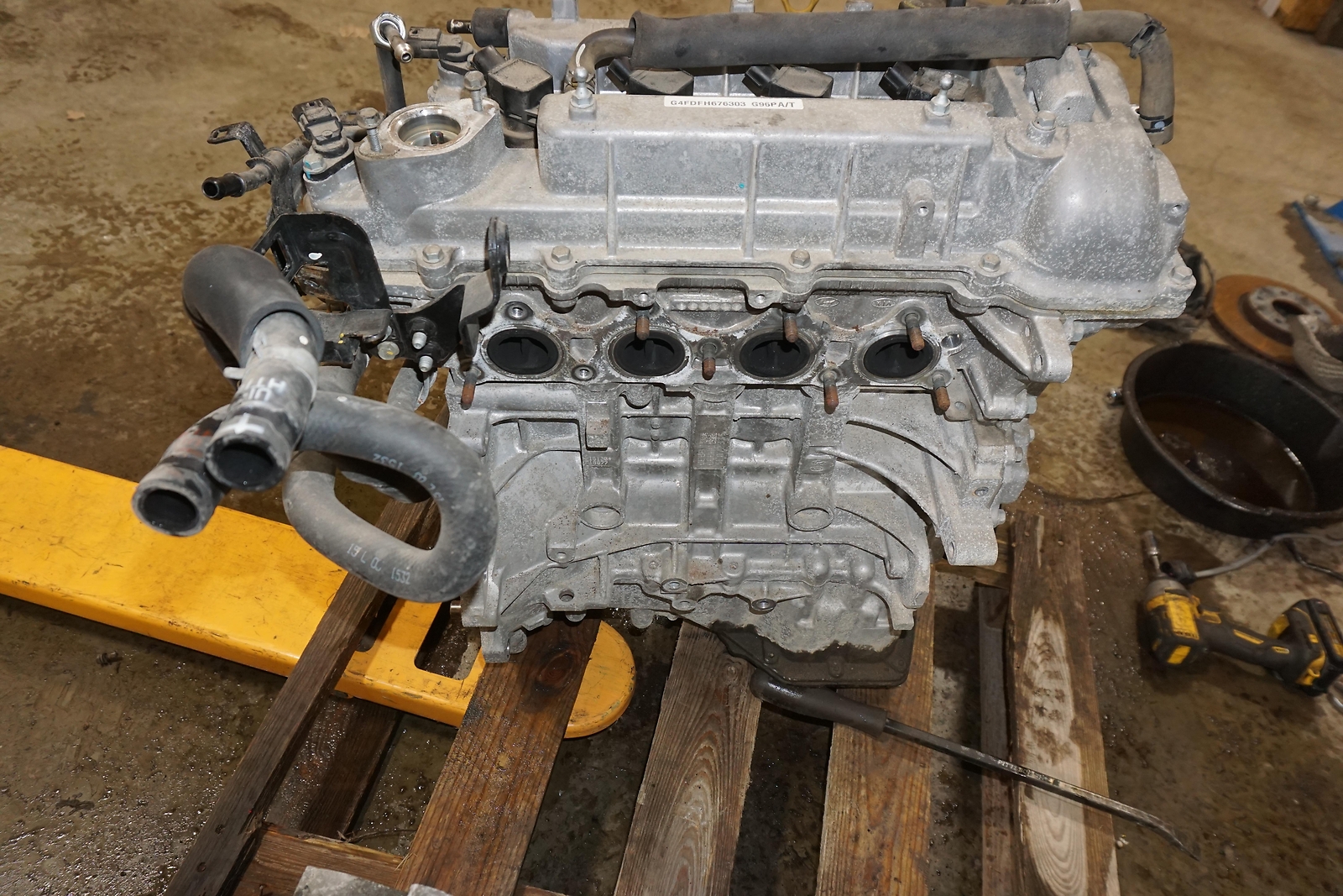 2014-2016 2012-2019 Kia Soul Engine 1.6L Complete Assembly | 120u1 ...