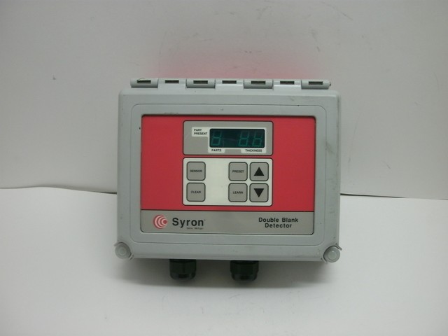 Syron DBD1001 Double Blank Detector 24 Volts Sensor Ferrous Control for ...