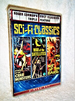 Roger Corman's Cult Classics War of The Satellites/Not Of This Earth ...