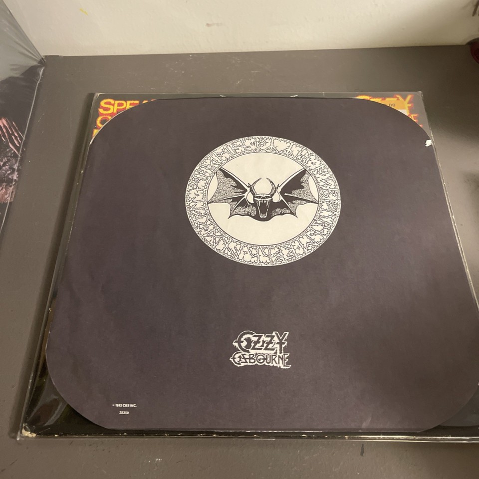 Vtg 1982 OZZY OSBOURNE Album SPEAK OF THE DEVIL Record 1ST PRESS OG VINYL is NM! | eBay