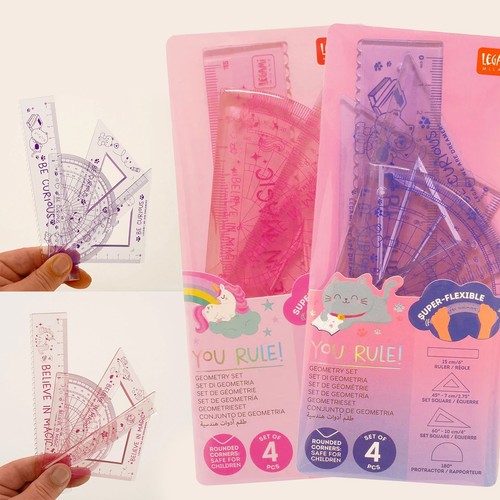 Legami Geometry Set - Choose Design - Cute Stationery ideal for School ...