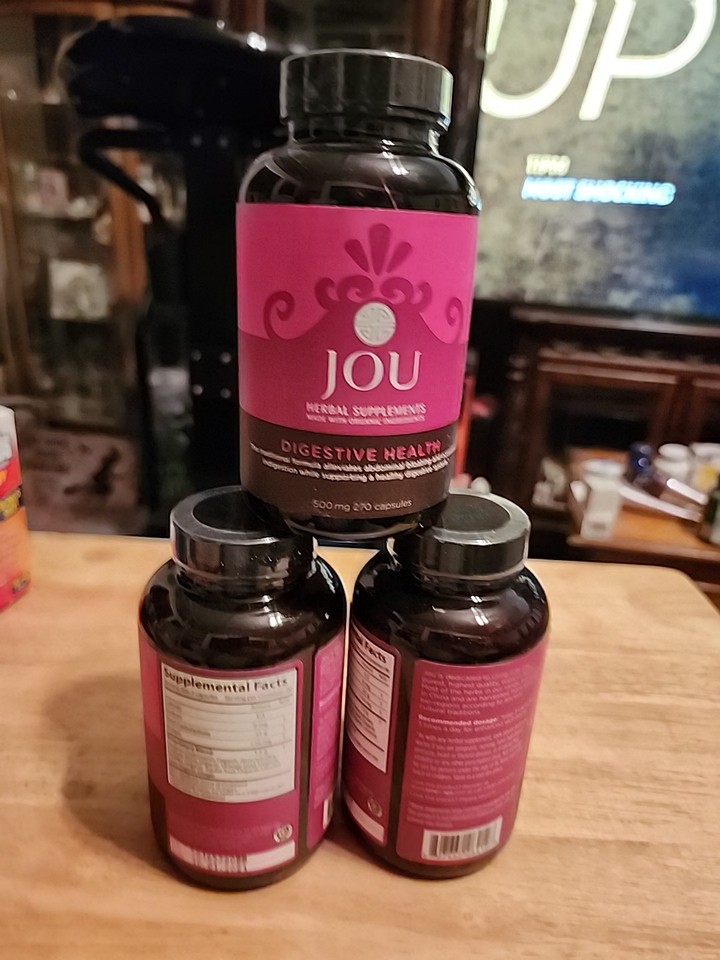3 - New Jou Digestive Health Sealed, 270 Tablets Each. Please Read ...