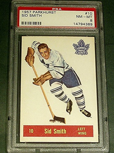 1957 PARKHURST #10 SID SMITH PSA 8 NM-MT | eBay