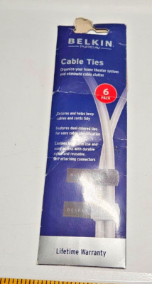 Belkin Cable Ties For Organization Set of 5 | eBay