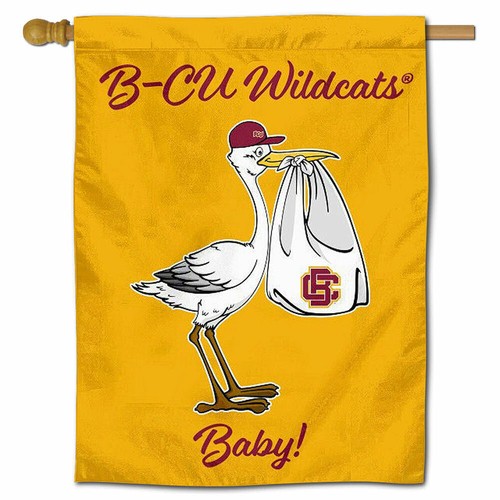 Bethune Cookman University New Baby Gift Decorative House Flag | eBay