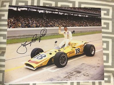 Johnny Rutherford Signed Indy 500 Indianapolis 8 X 10 Photo Autographed ...