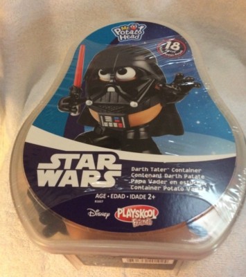 DARTH TATER STAR WARS MR. POTATO HEAD PLAYSKOOL FRIENDS~18 PCS WITH ...