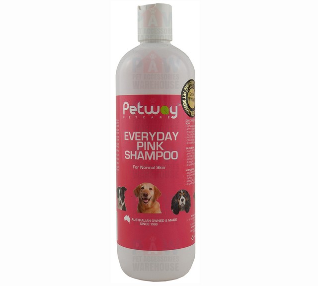 Petway Everyday Pink Shampoo 500ml Dog Cat Puppies Kittens Gentle ...