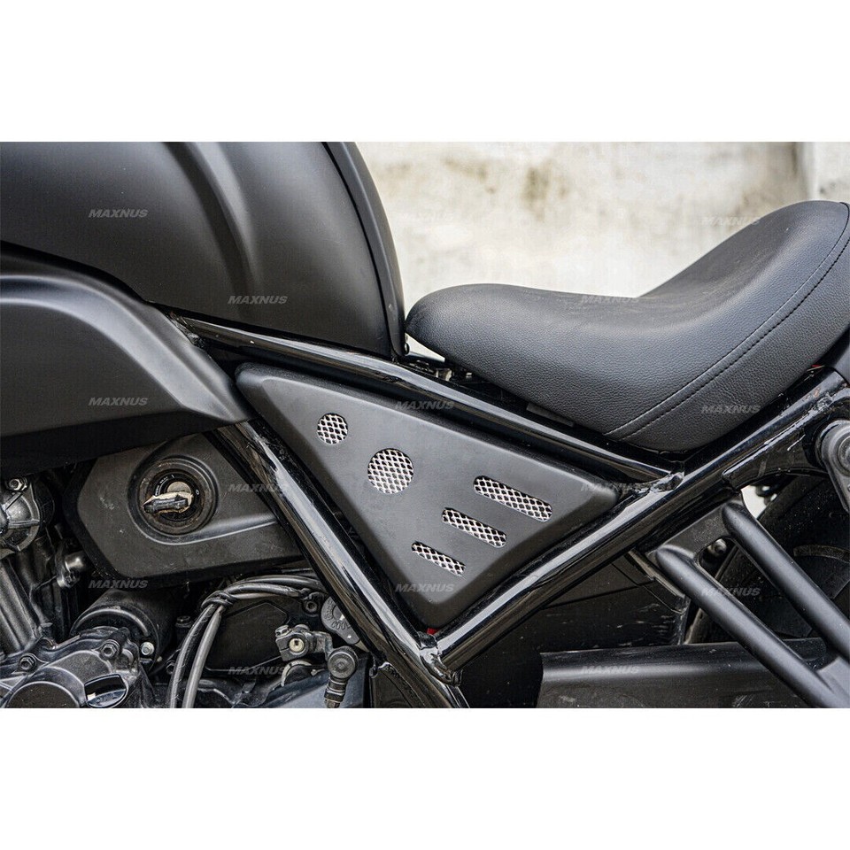 SET 6 FULL SET MATTE BLACK UNDER FAIRING TRIM FOR HONDA REBEL CMX 1100 ...