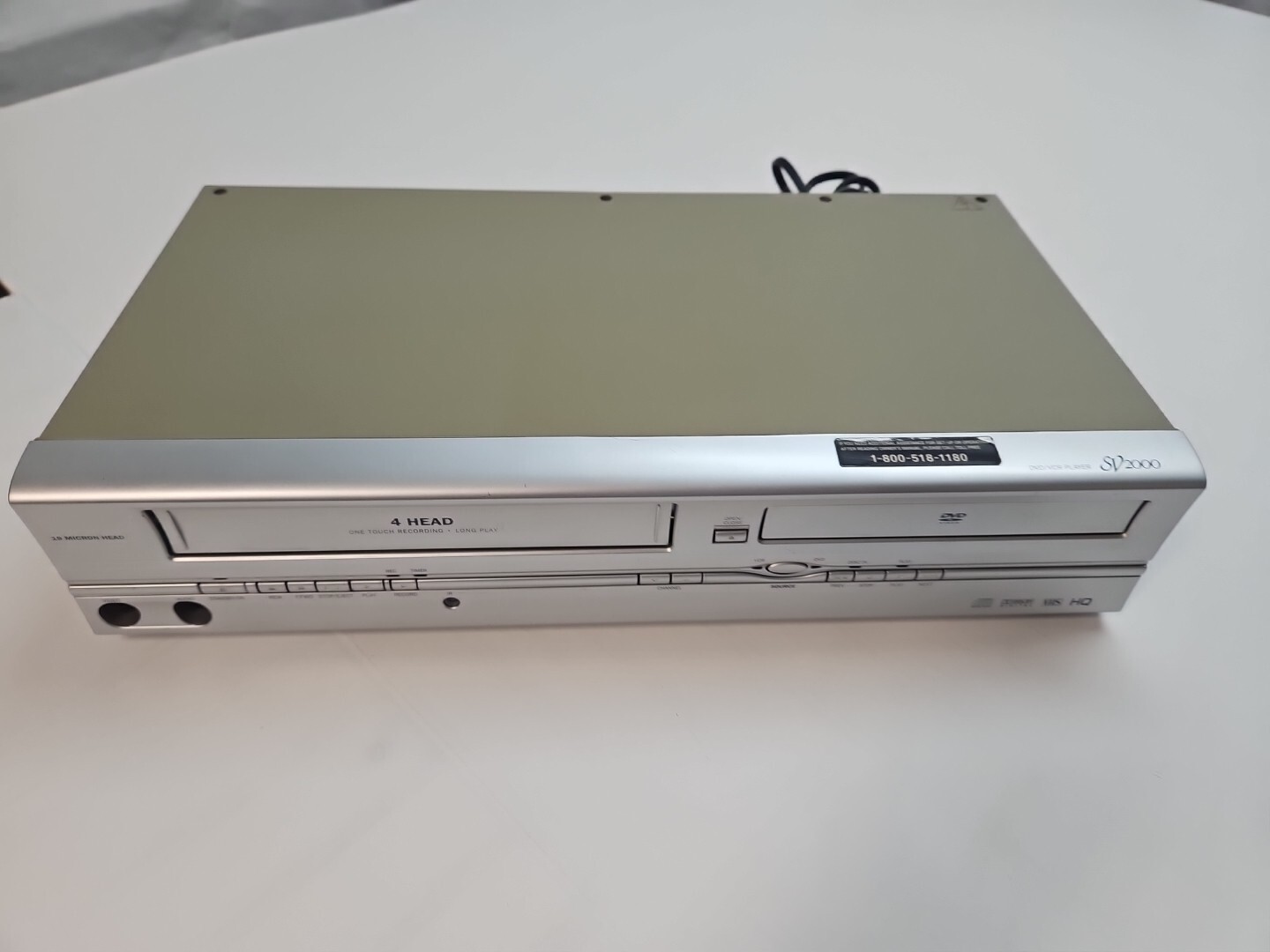 Funai Sv2000 WV805 DVD VHS Combo Player Recorder Bundle for sale online ...