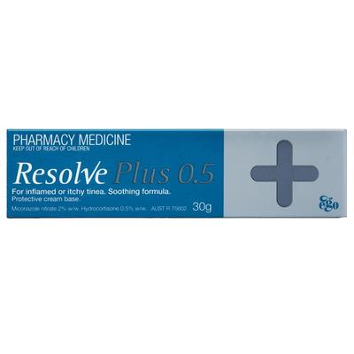 Ego Resolve Plus 0.5% Cream 30G For Inflamed Itchy Tinea Soothing Cream ...