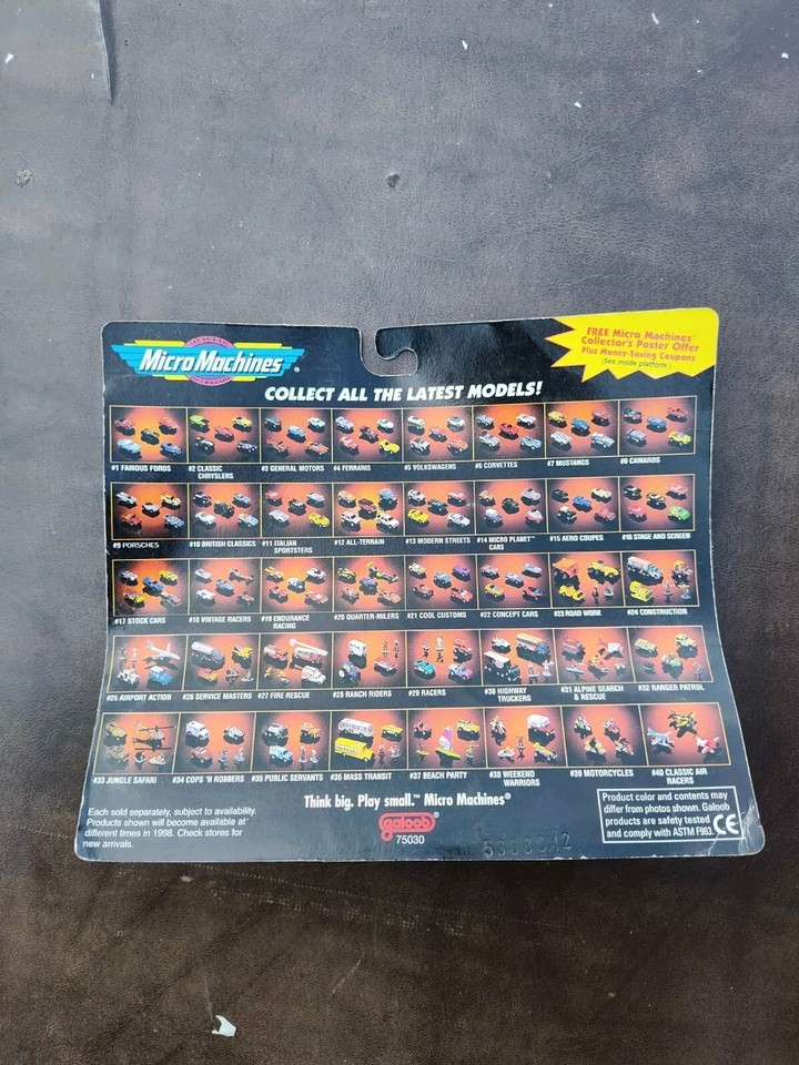 Vintage RARE Micro Machines - #28 Ranch Riders - 75030 D8 | eBay