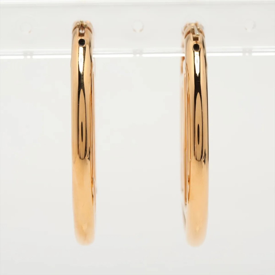 Louis Vuitton M64288 BOOKLE DE REIL Hoop Louise LE1211 Hoop Earrings GP ...