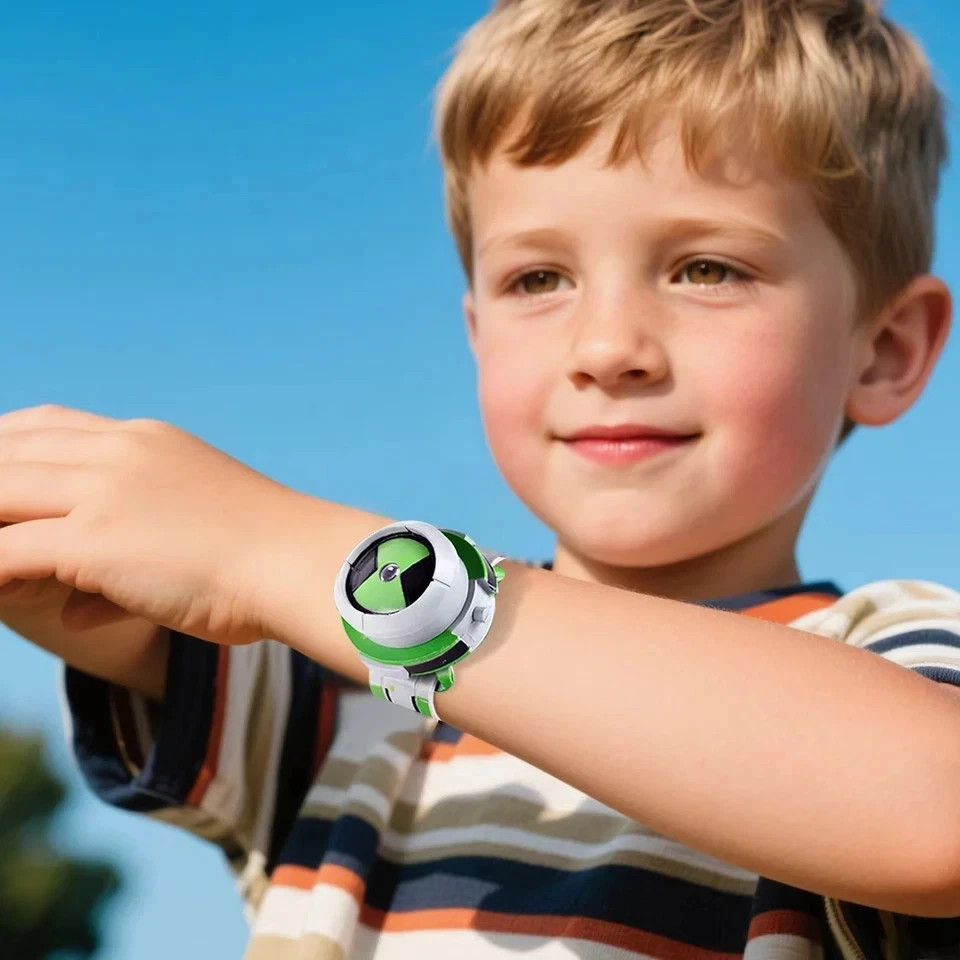 BEN10 Ten Alien Force Projector WATCH Omnitrix Illumintator Bracelet ...