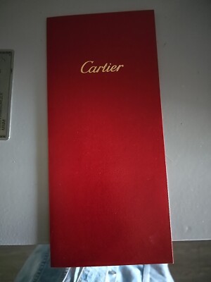 New Authentic Cartier Envelope | eBay