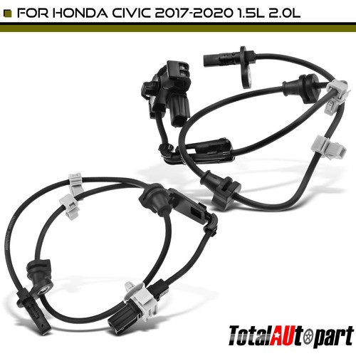 2x ABS Wheel Speed Sensor for Honda Civic 2017-2020 L4 1.5L Front Left ...