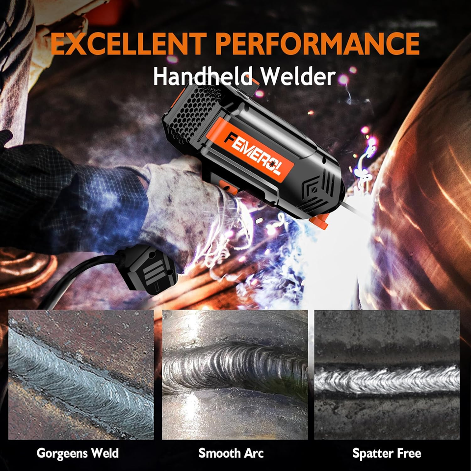 Welding Machine 110V,Handheld Welder, 120A Portable Stick Welder, Hand ...