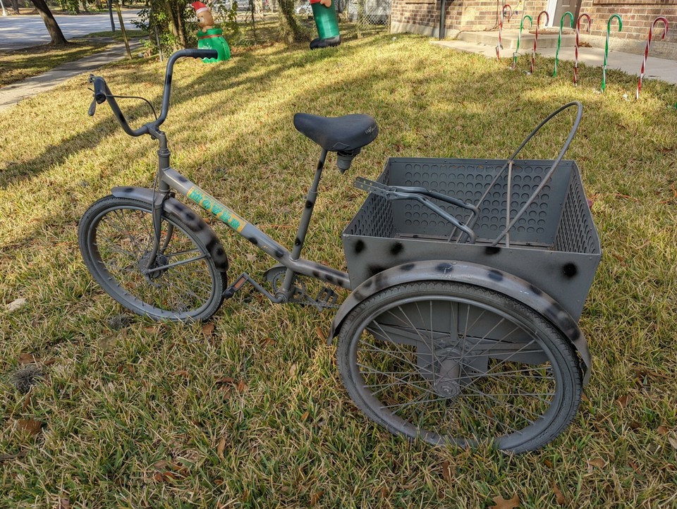 Worksman Mover Industrial Tricycle, 26 inch tires, 550 lbs Load ...
