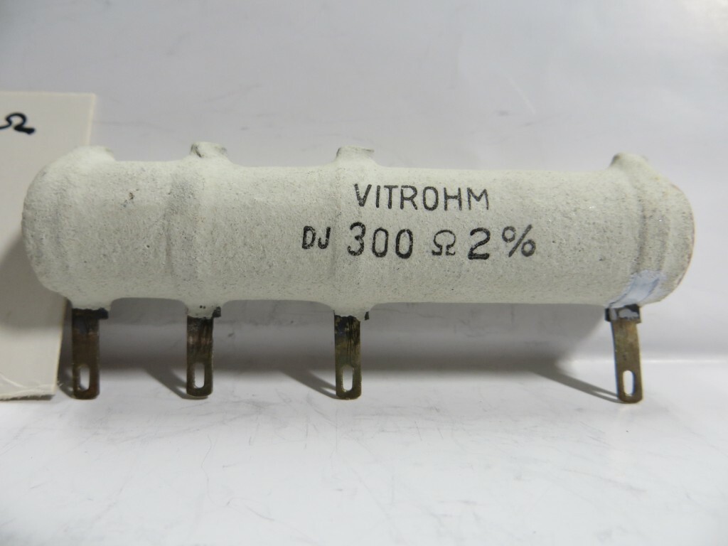 300 ohm 26W wire wound resistor Vitrohm vintage. | eBay