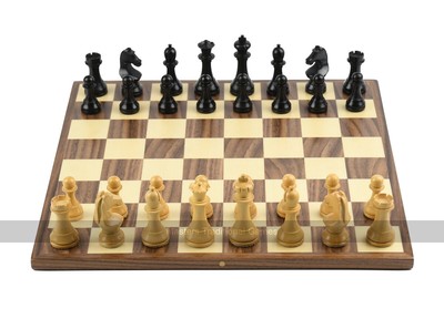 World Chess Set (Home Edition with Bauhaus Walnut Board) (UK) | eBay