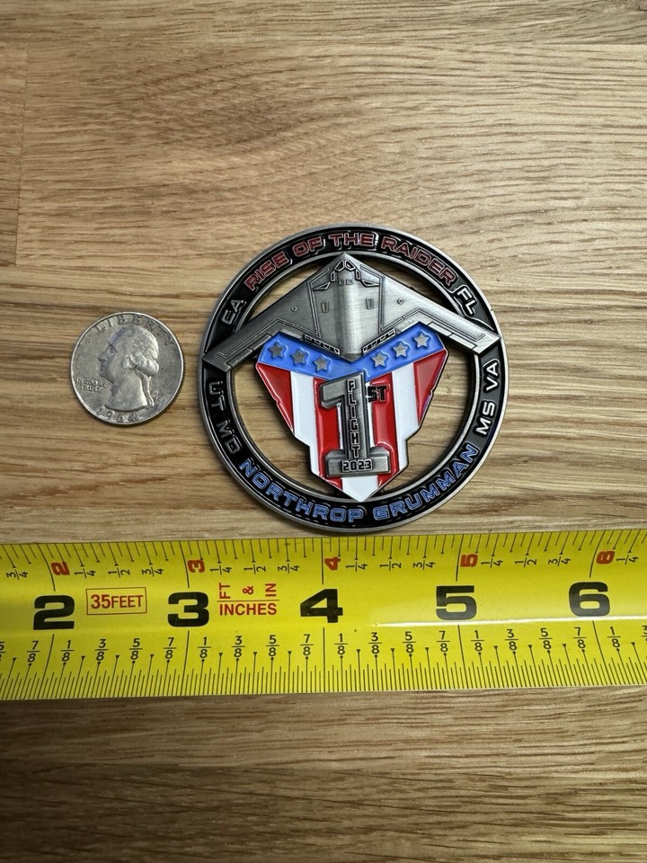Northrop Grumman B-21 Raider First Flight 2023 Challenge Coin | eBay
