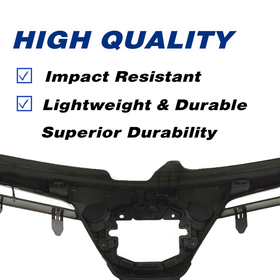 Front Bumper Upper Grille For 2017 2018 2019 Toyota Corolla SE/XSE ...