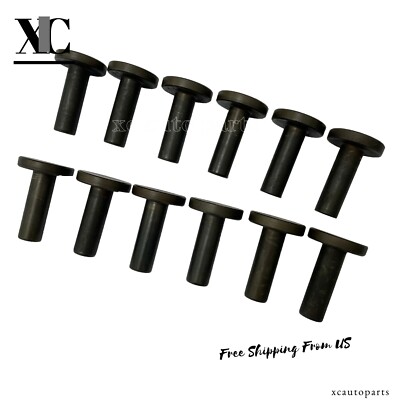 12 X Camshaft Tappets Lifters 1.5" For Dodge Cummins Ram 5.9L 6.7L 24V ...