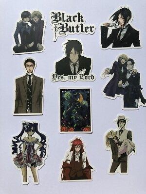 Black Butler Stickers As Pictured. Manga Anime | eBay