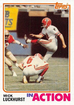 1982 Topps #287 Mick Luckhurst Falcons IA NM-MT | eBay