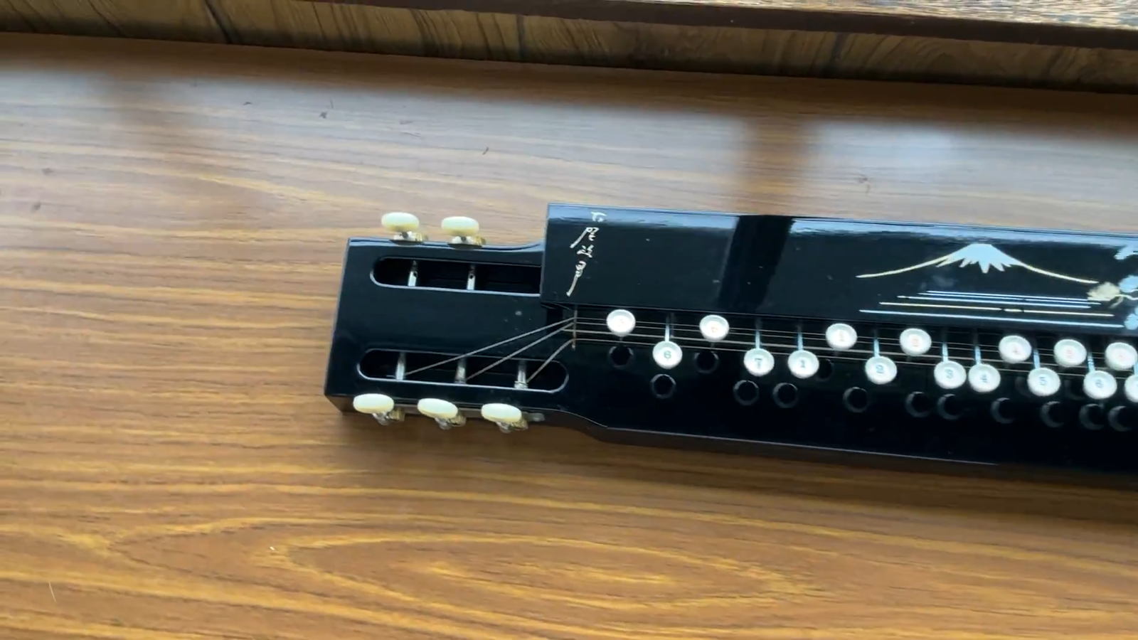 Peacock Japanese Harp Taishogoto Mt.FUJI Masao Koga harp Used Japan | eBay