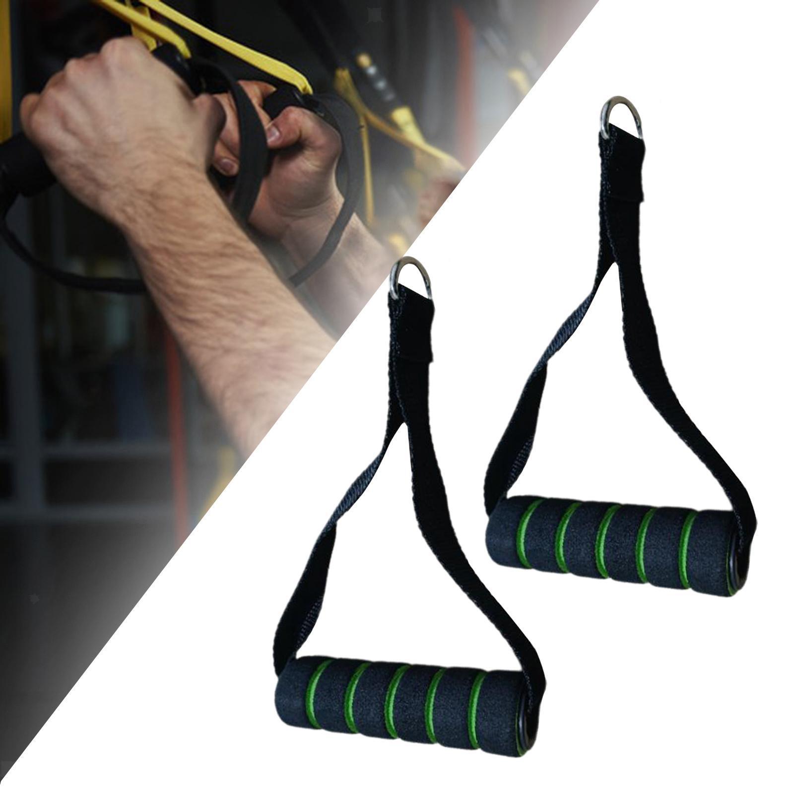 Exercise Handles for Bands Attachments for Strength Trainer Workout ...