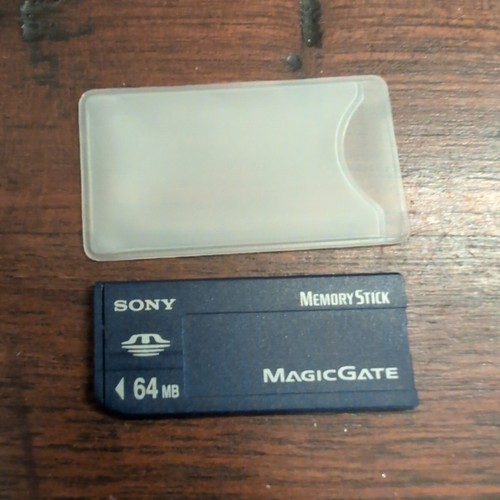 Sony Magic Gate Memory Stick 64MB MEGABYTE MSH-64 Memory Card Stick | eBay