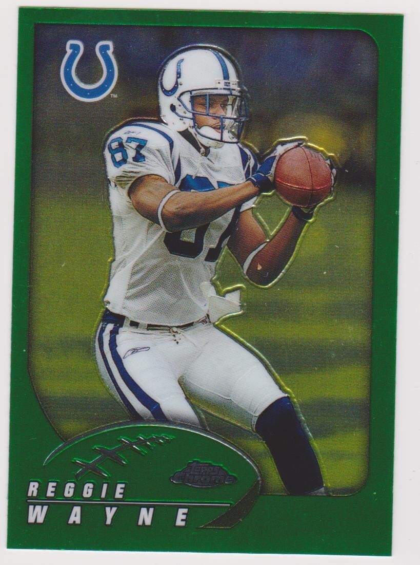 2002 Topps Chrome Reggie Wayne card #63 Indianapolis Colts NFL | eBay