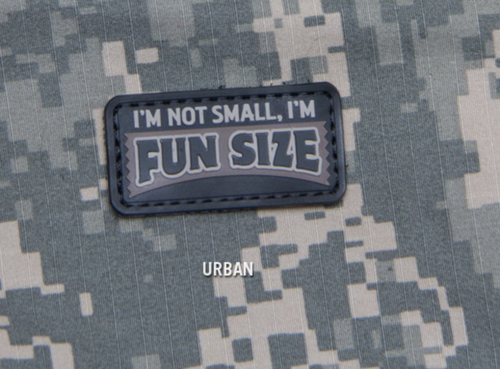 PVC Morale Patch - FUN SIZE - Urban / Swat color scheme - NEW | eBay