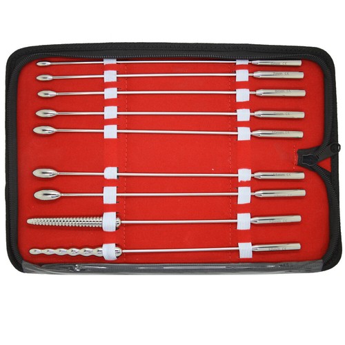 Tuning Rosebud Sound Kit - 316L Surgical Steel Male Urethral Sounding ...