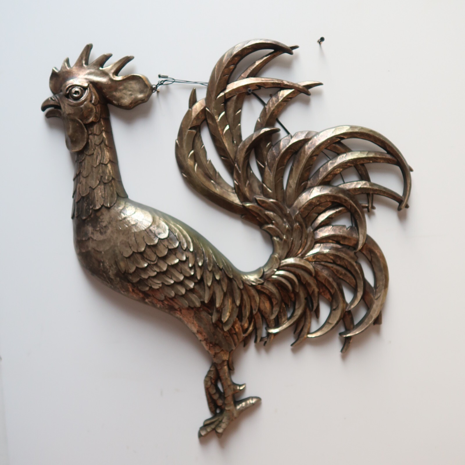 Vintage SYROCO Large 25" x 29" Wall Decor Rooster | eBay