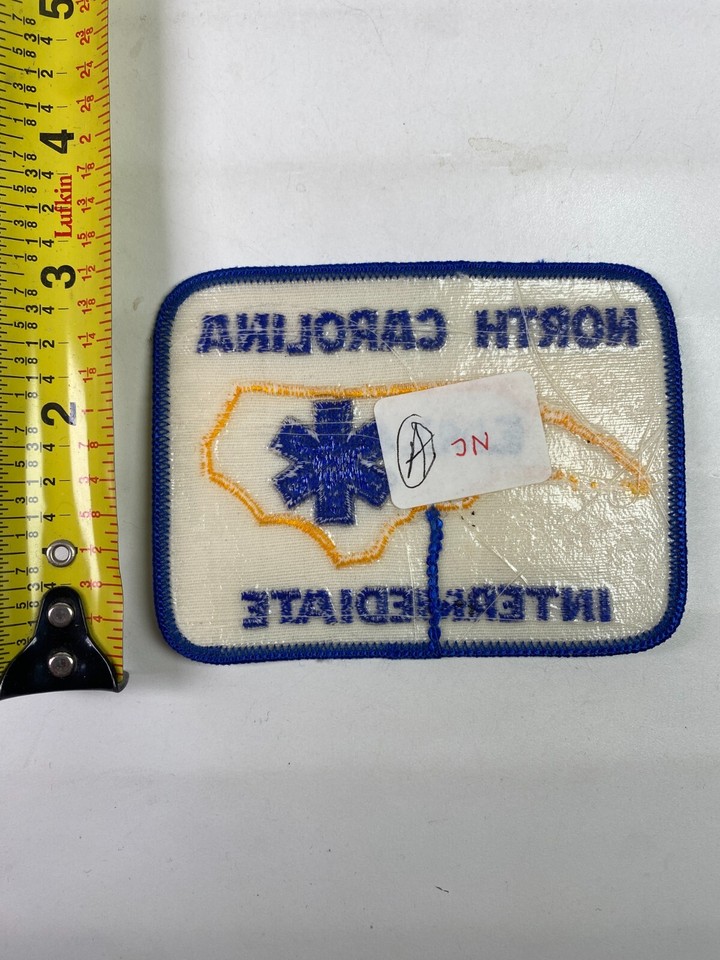 North Carolina Intermediate EMT Emergency Medical Technician NC Patch ...