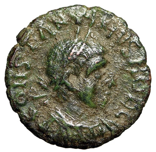 CERTIFIED AUTHENTIC Roman Coin w COA Soldiers with Weapons CONSTANTIUS ...