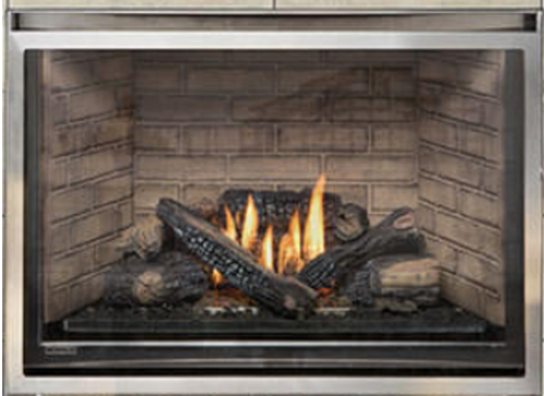 Montigo Divine 38" Standing Pilot Vent Free Outdoor Fireplace, NG ...