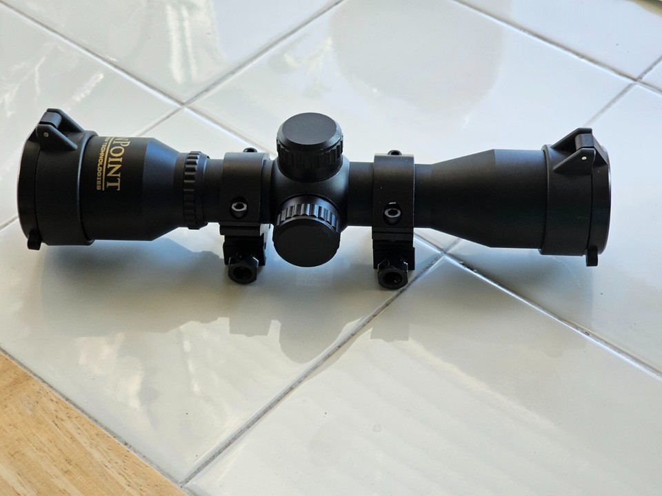 Tenpoint 3x Multi-Line Crossbow Scope with rings and caps. | eBay