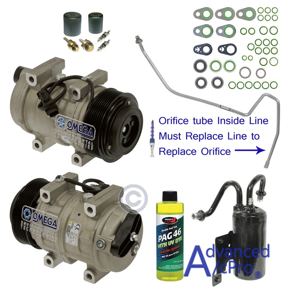 AC Compressor Kit Fits: 2006 - 2008 Dodge Ram 2500 3500 L6 5.9L Cummins ...
