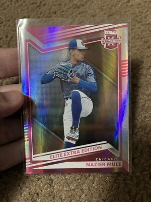 2022 Elite Extra Edition Pink Nazier Mule #113 | eBay