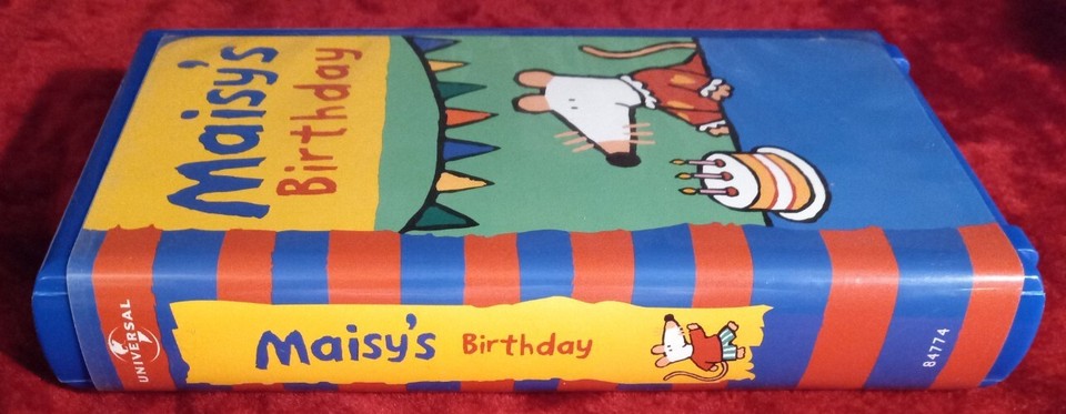 Maisy's Birthday (VHS, 2000, Clamshell) Animated - Rare - Tested ...