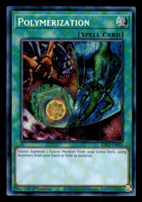 Yu-Gi-Oh #RA03-EN051 Polymerization (Duel Terminal) Holo 1st Edition | eBay