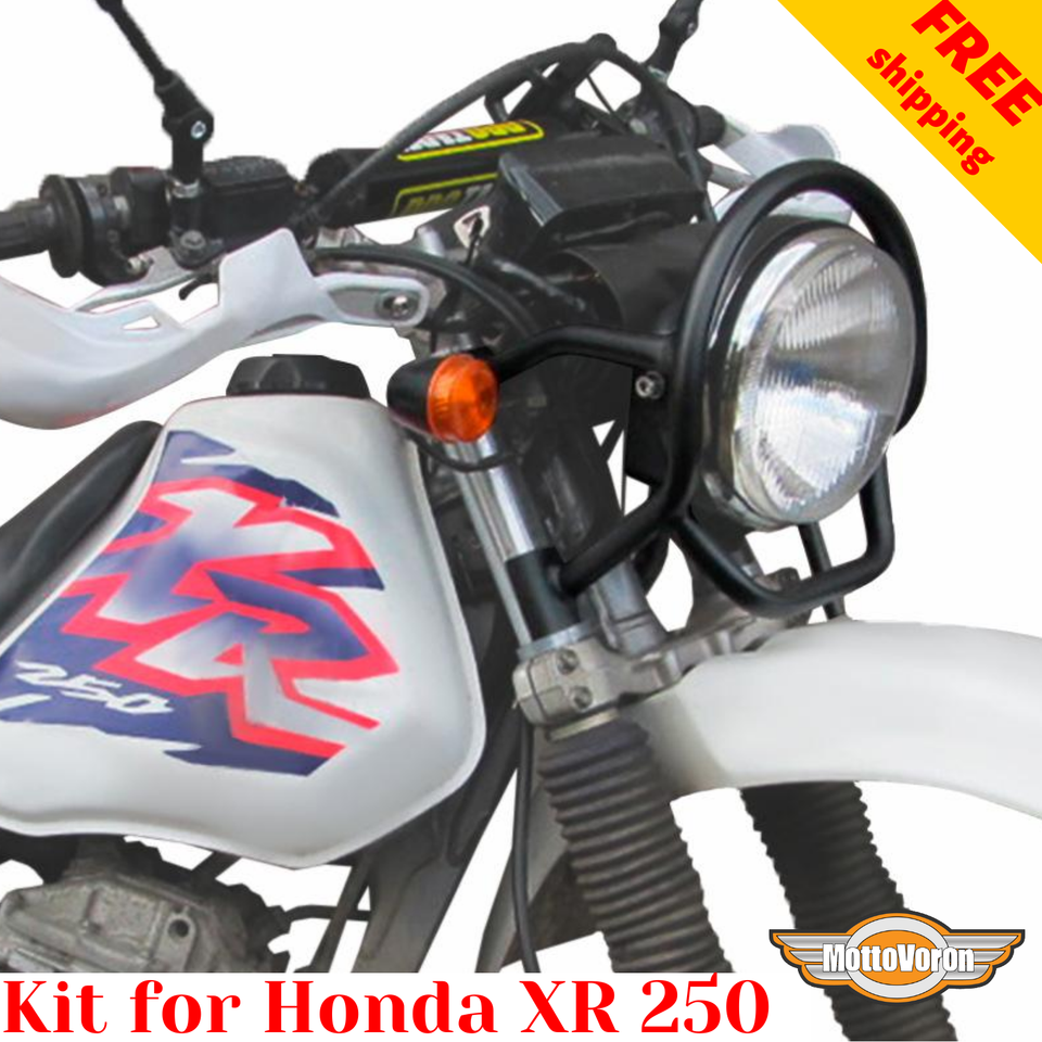 For Honda XR250R Rear rack XR 250 Headlight protector Guard XR 250 R ...