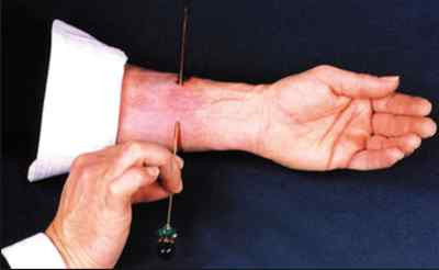 Needle Through Arm Magic Trick Illusion Horror Practical Joke Halloween ...