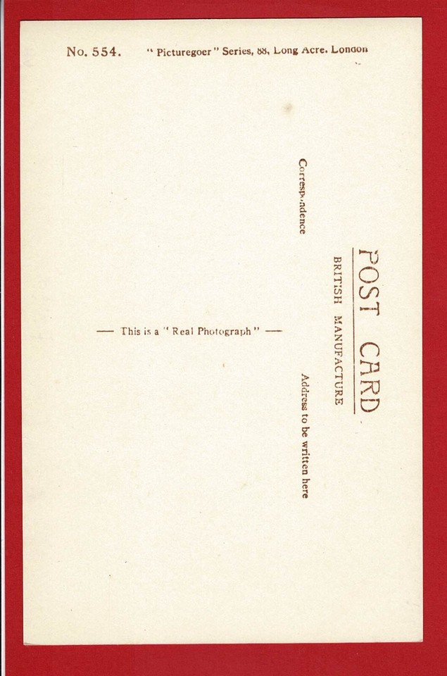 PICTUREGOER FILM STAR POSTCARDS - Card Range 501 to 600 - PICK YOUR OWN ...